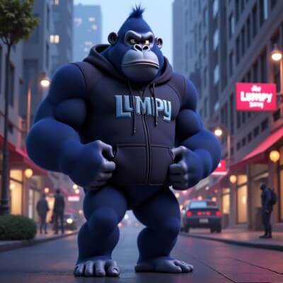 $LUMPY - The Based Blue Gorilla of Crypto